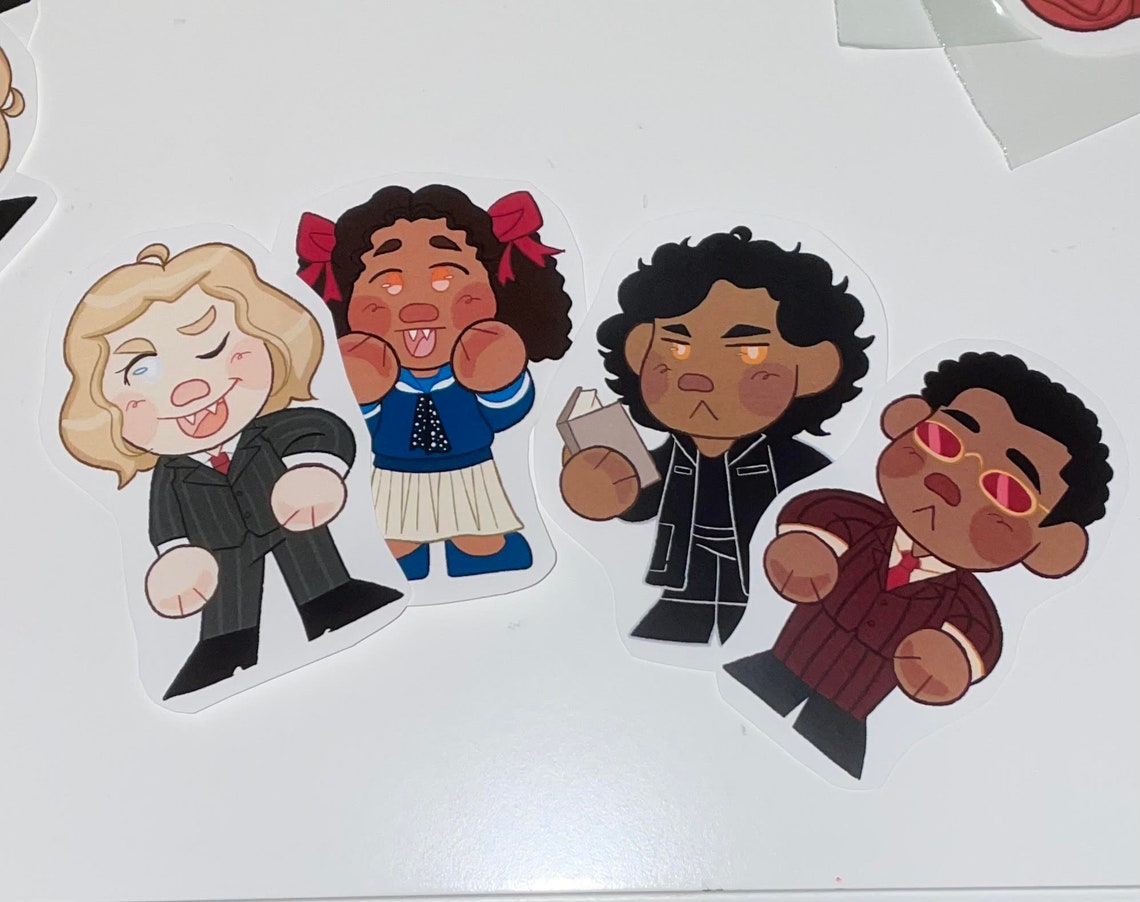 Interview With the Vampire Vinyl STICKERS 3 In - Etsy