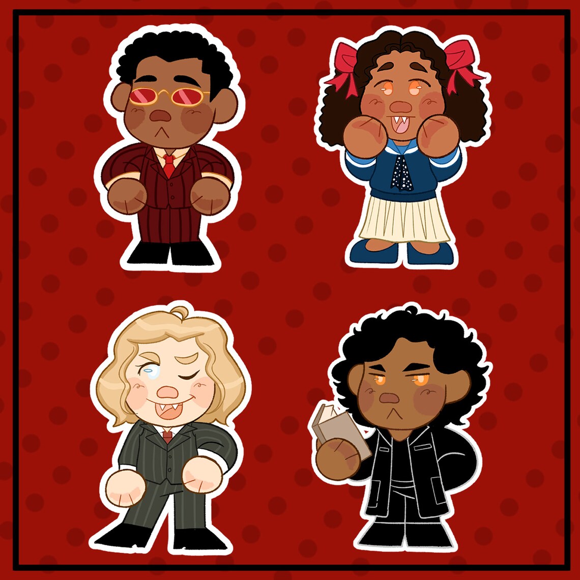 Interview With the Vampire Vinyl STICKERS 3 In - Etsy