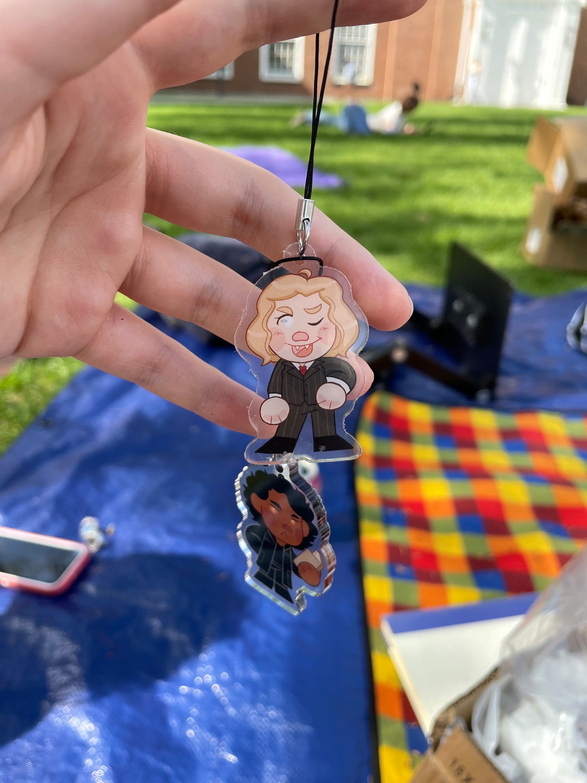 Interview With the Vampire Vinyl PHONE CHARMS | 2 In - Etsy