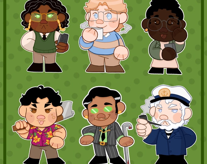 The Magnus Archives TMA Vinyl Stickers | 3 In - Etsy