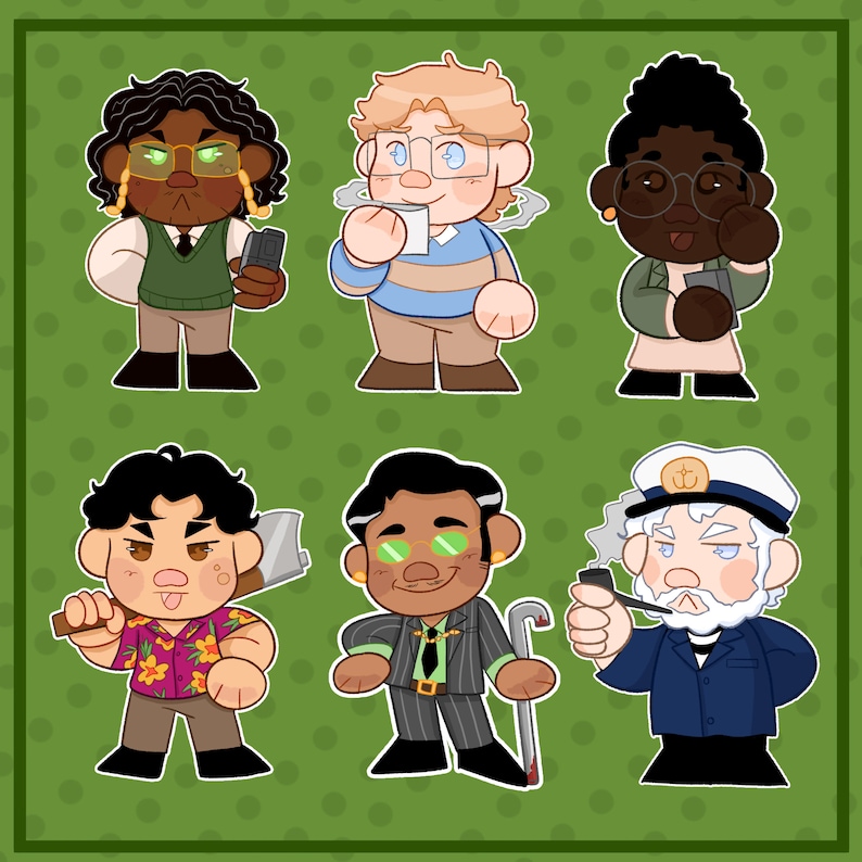 The Magnus Archives TMA Vinyl Stickers 3 In - Etsy