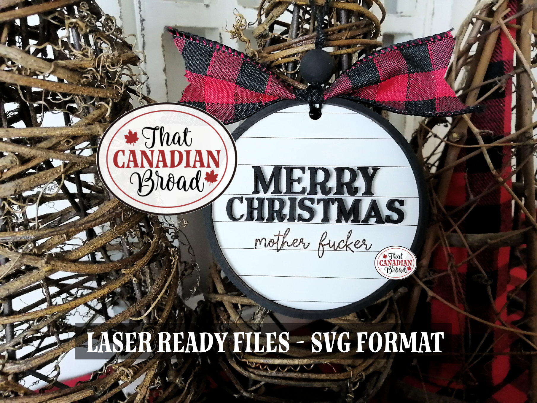 Inappropriate Ornaments Vol 1, TEN DESIGNS (1 Bonus), 2 Layers, Laser ...