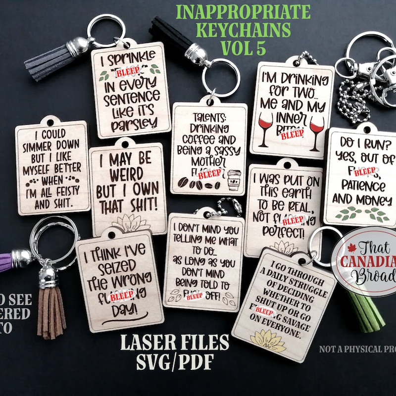 Funny Keychains - Etsy