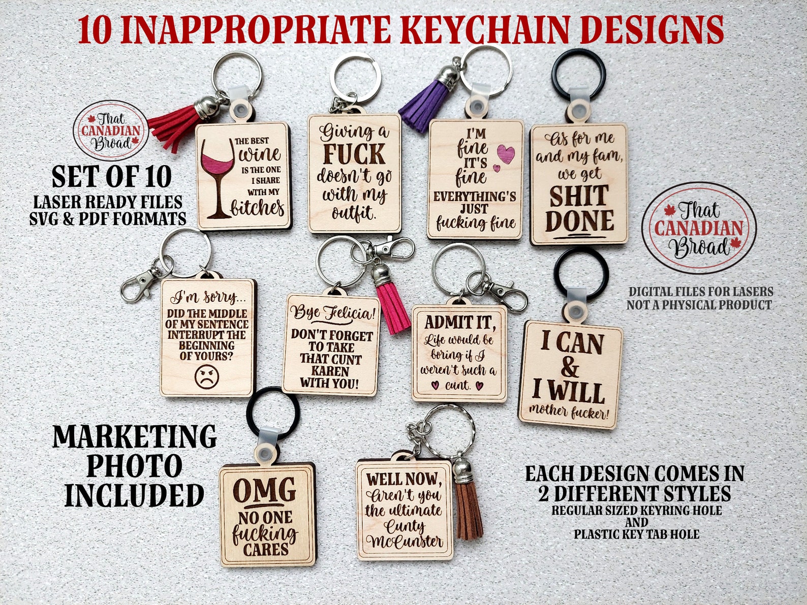 Inappropriate Keychains Vol 1 Adult Humour Adult Humor - Etsy Australia