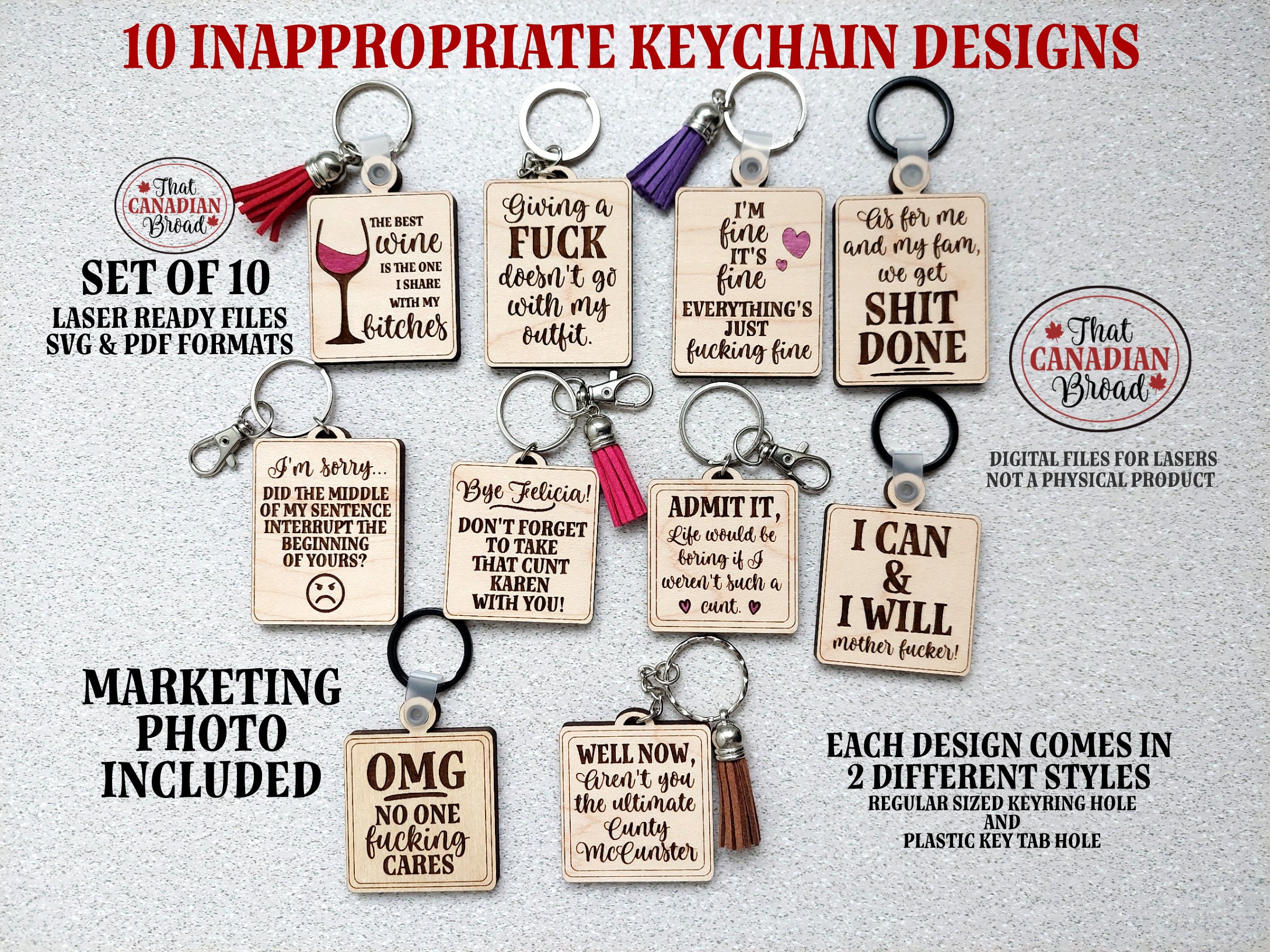 Inappropriate Keychains Vol 1, Adult Humour, Adult Humor, Inappropriate ...