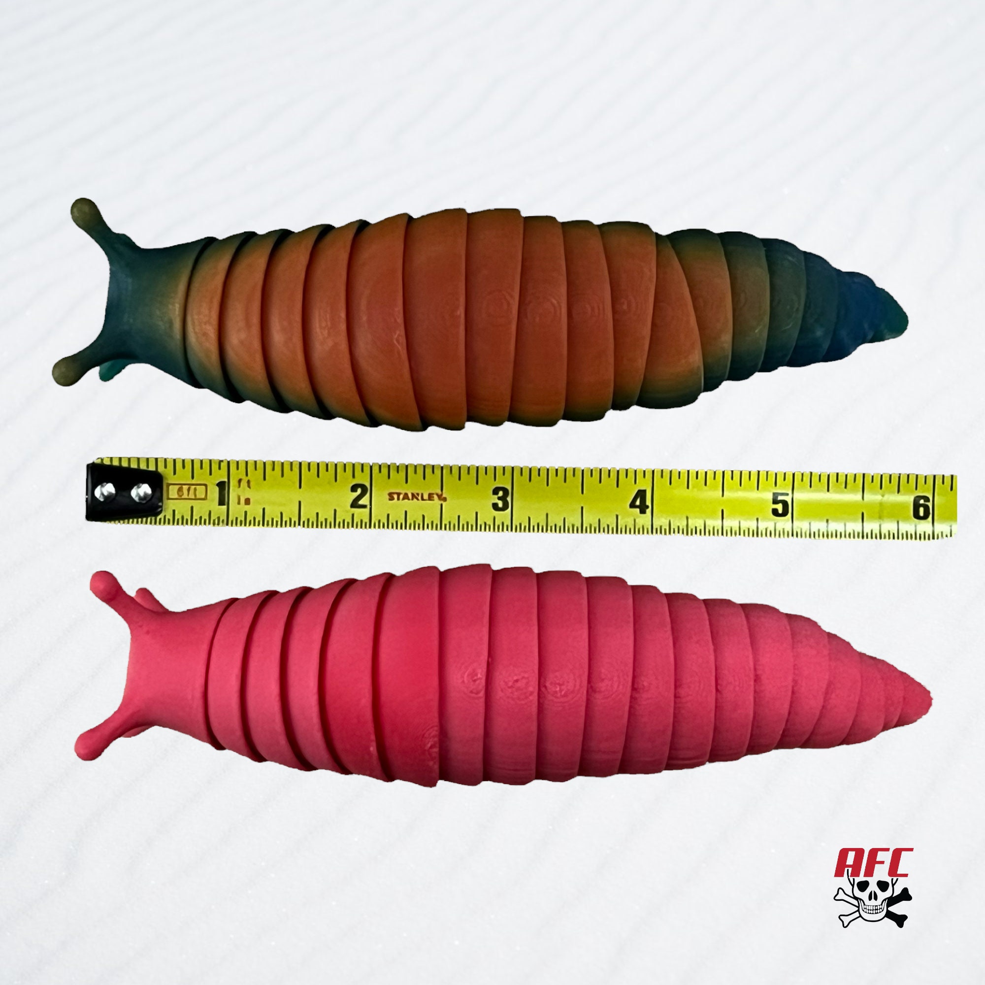 3D Printed Slug Slug Fidget Rainbow Slug 3D Printed Toys - Etsy