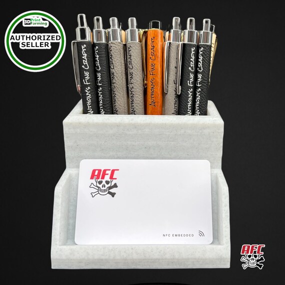 Desk Organizer Business Card Display Holder Desk Organizer - Etsy