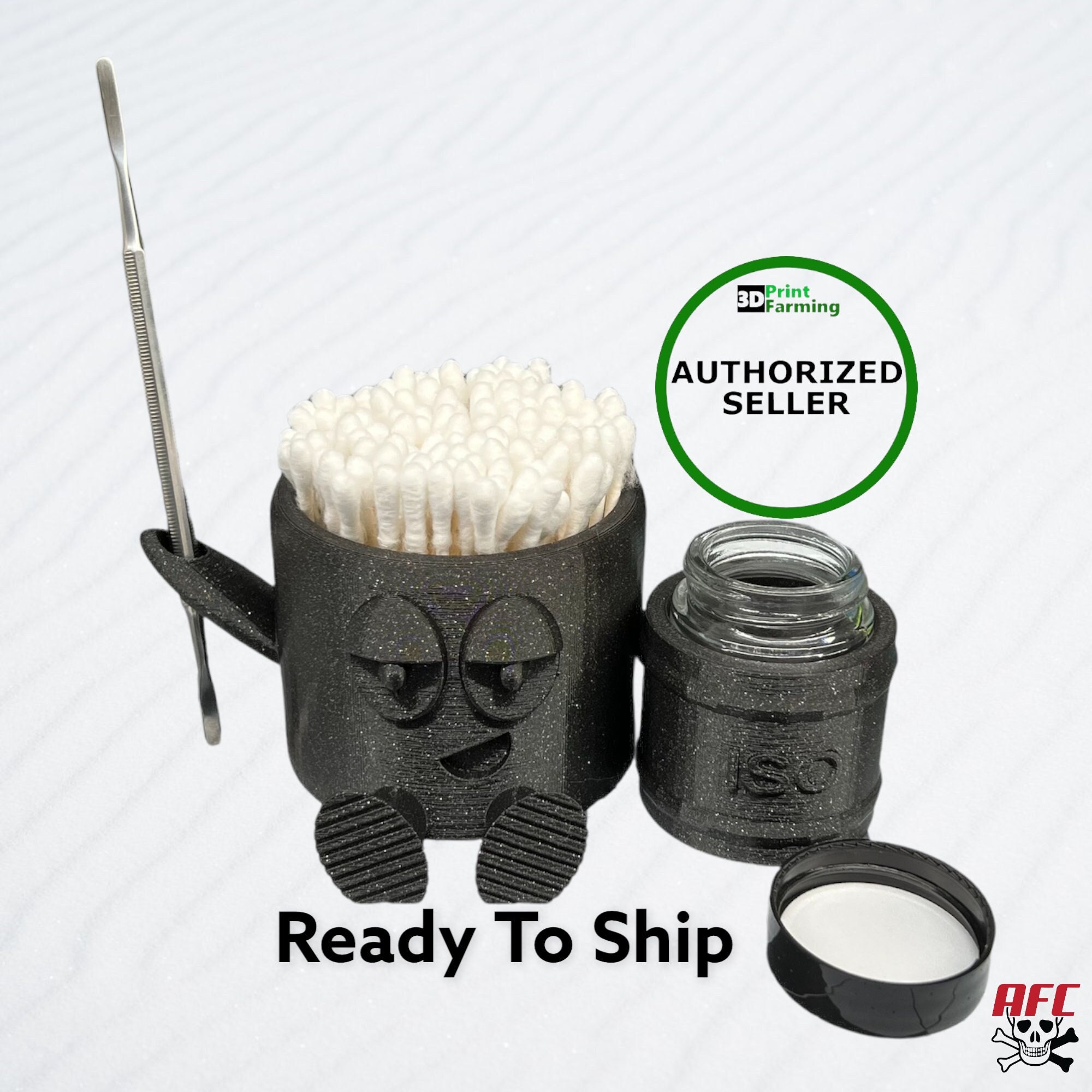 Iso Cotton Swab Holder - Etsy