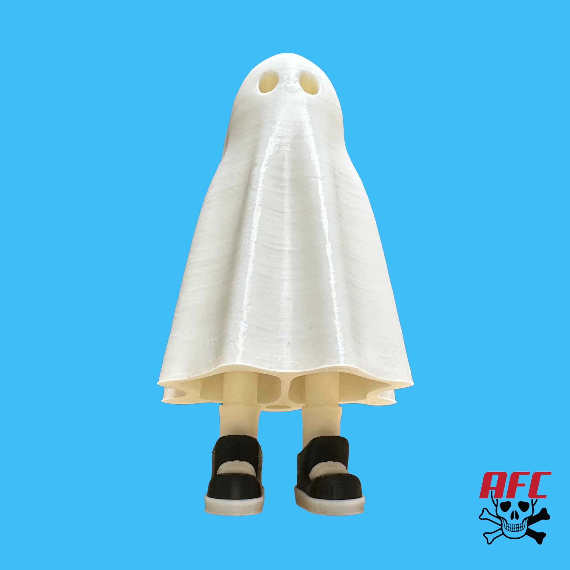 Zou Ghost Halloween Ghost With Shoes 3D Printed Ghost 3D - Etsy