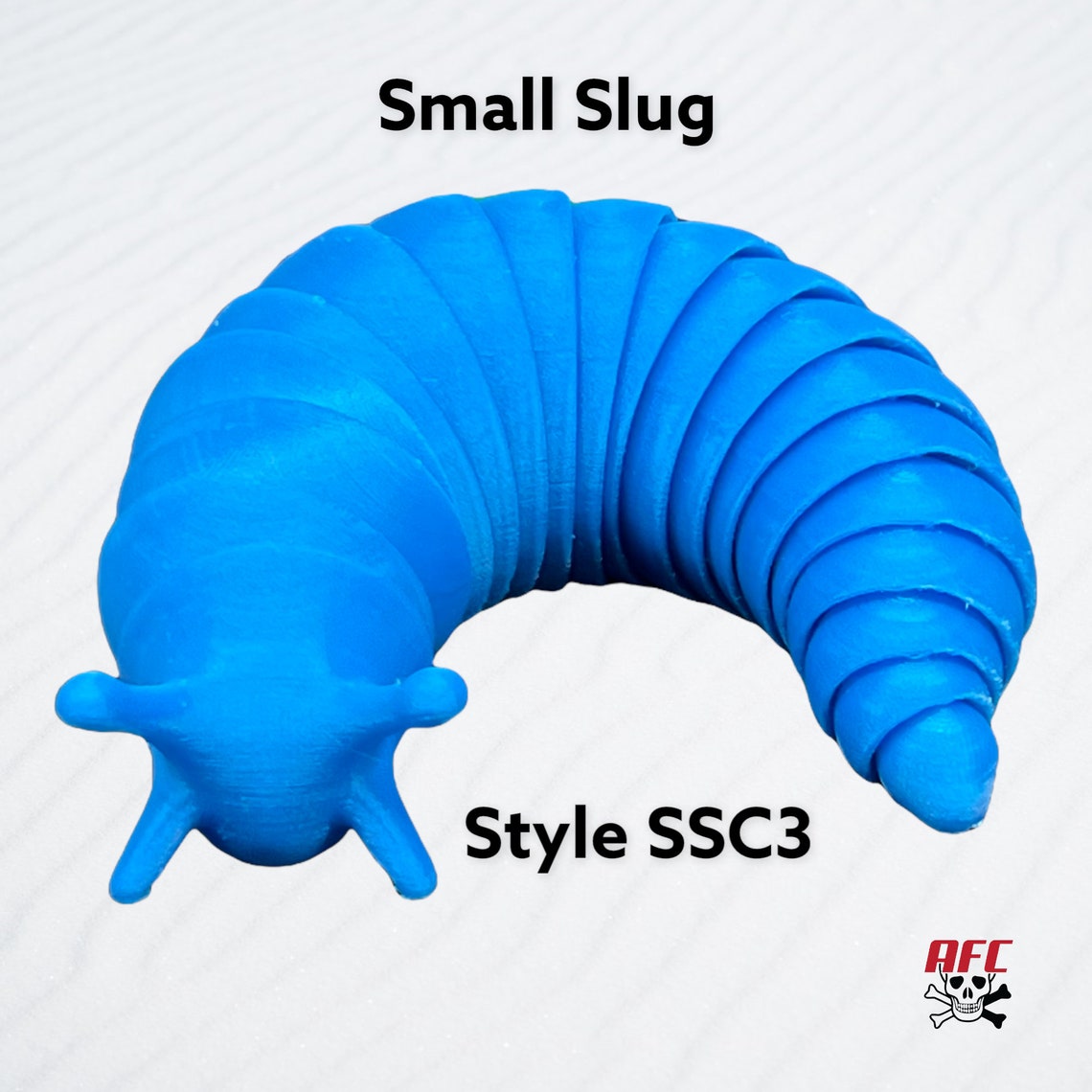 3D Printed Slug Slug Fidget Rainbow Slug 3D Printed Toys | Etsy