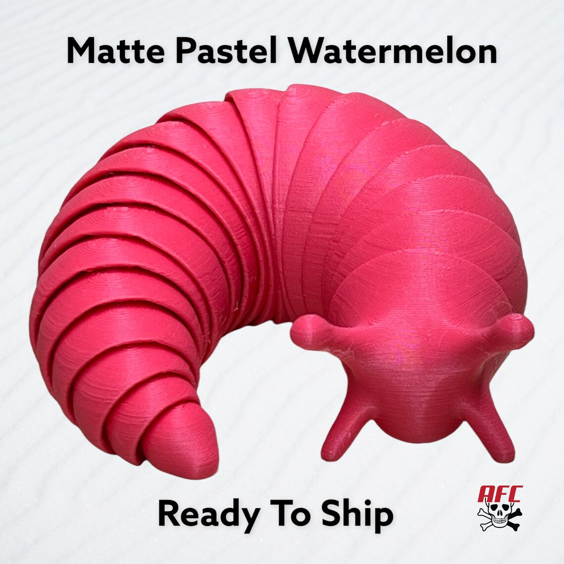 3D Printed Slug Slug Fidget Rainbow Slug 3D Printed Toys - Etsy