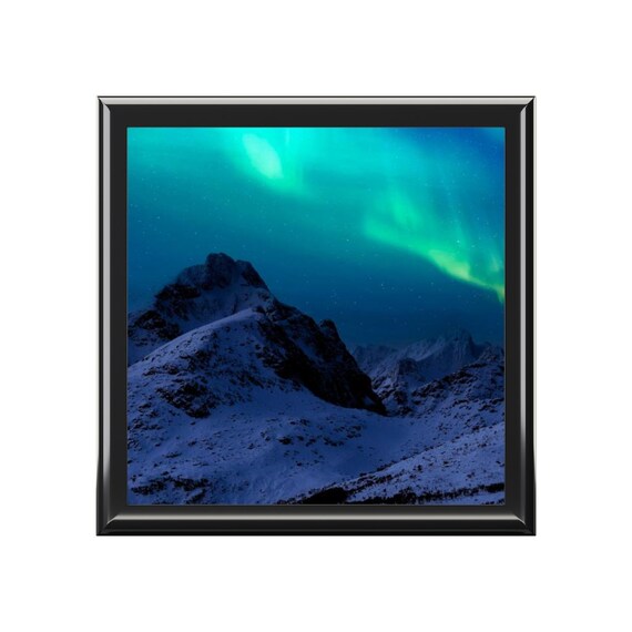 Mystery of the Northern Lights Jewelry Box - Etsy