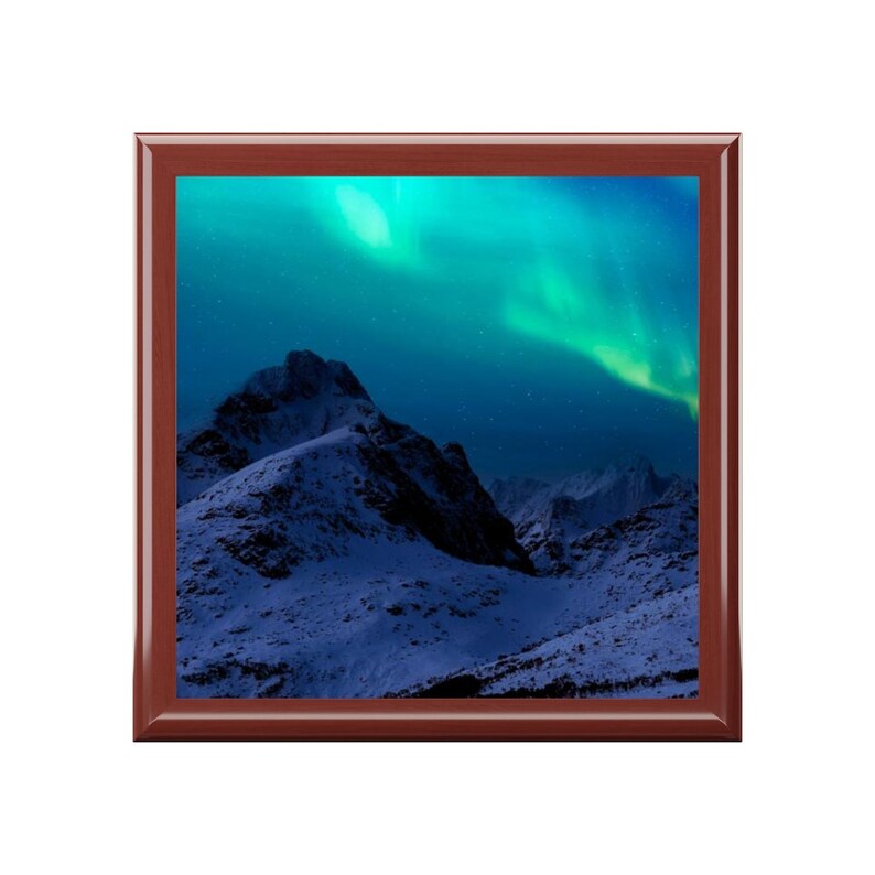 Mystery of the Northern Lights Jewelry Box - Etsy