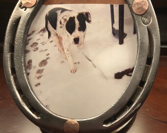 Horseshoe Picture Frame - Etsy