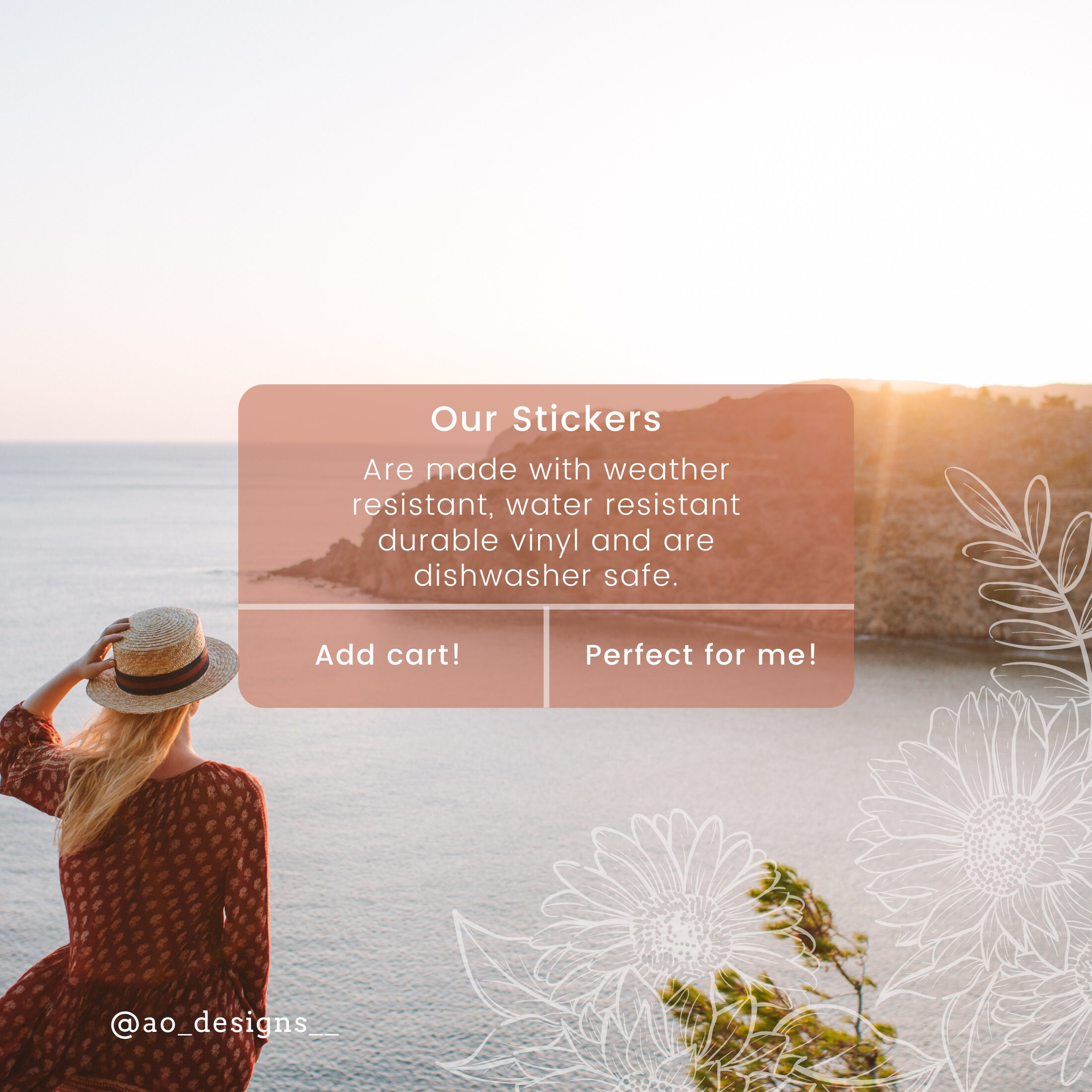 Pew Pew Star Wars Inspired Holographic Sticker Decal for Water Bottles ...