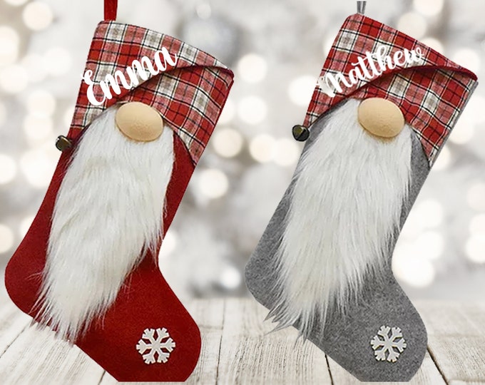 Gonk Christmas Stocking, Xmas Stocking, His and Hers Stockings ...