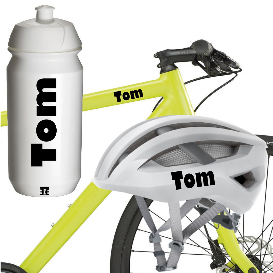 Personalised Custom Bike Name Decal Stickers, Bicycle Name Stickers ...