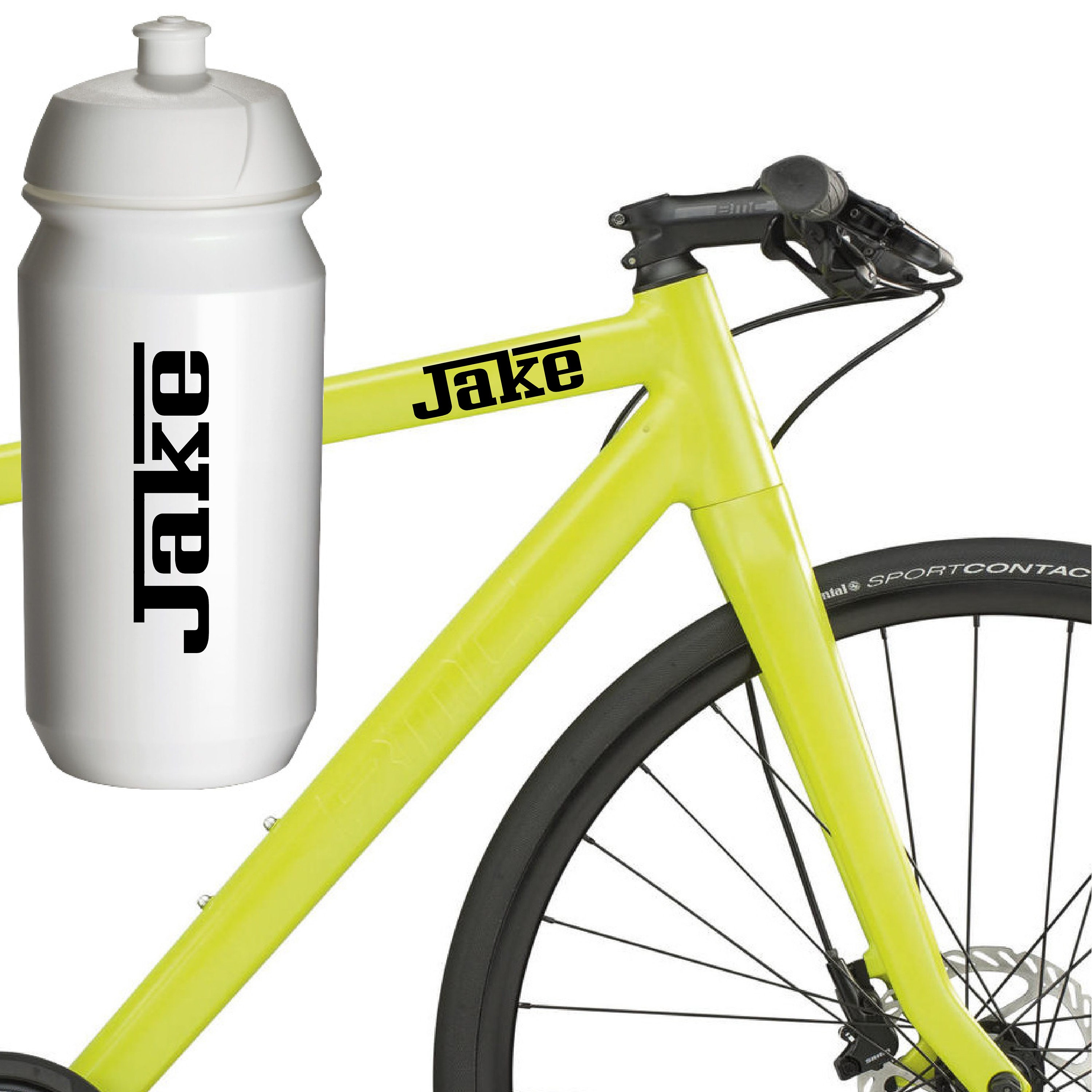 Personalised Custom Bike Name Decal Stickers Bicycle Name - Etsy UK