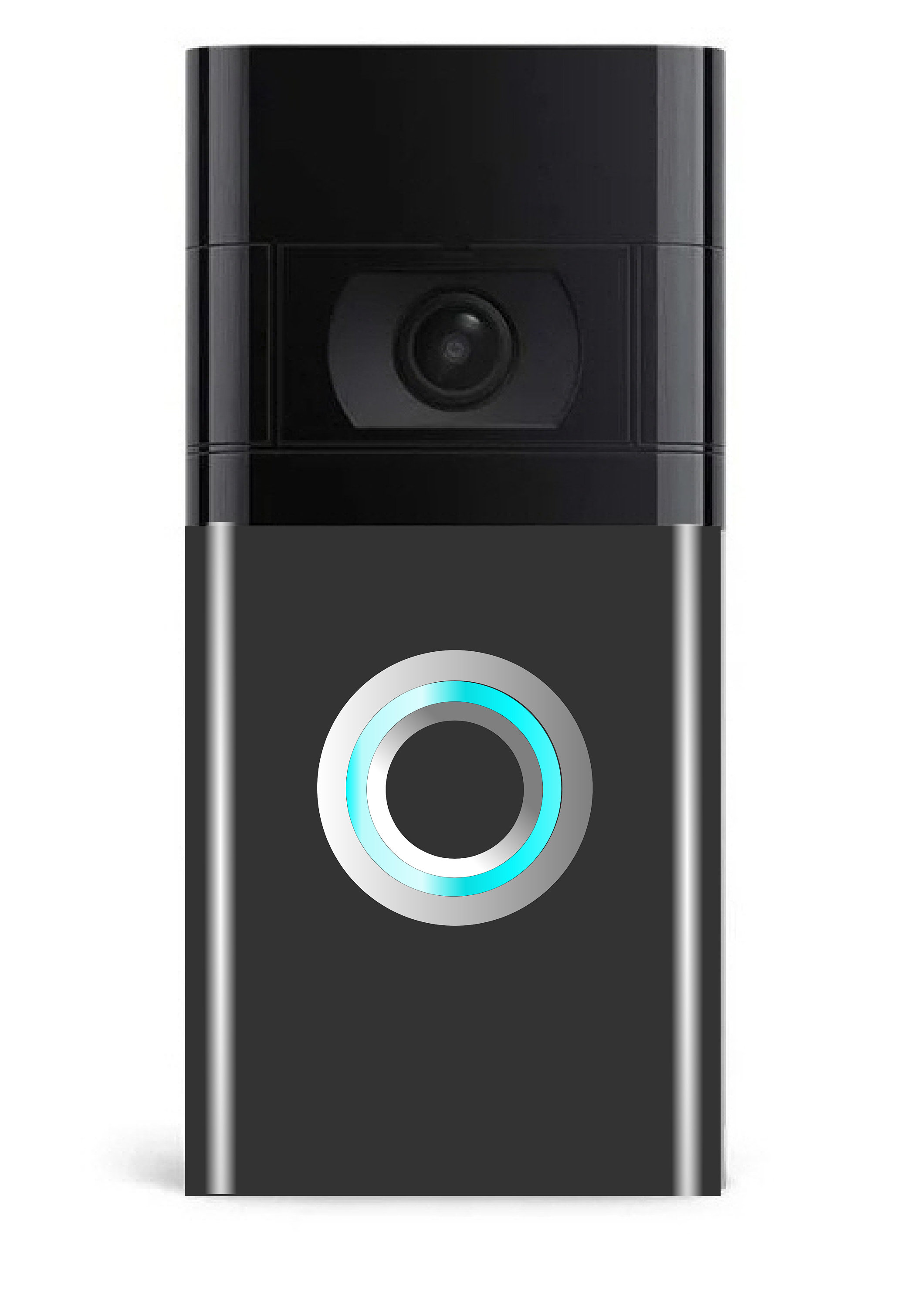 Anthracite Doorbell Skin Cover, Sticker for Ring Doorbell 2 & 2nd Gen ...