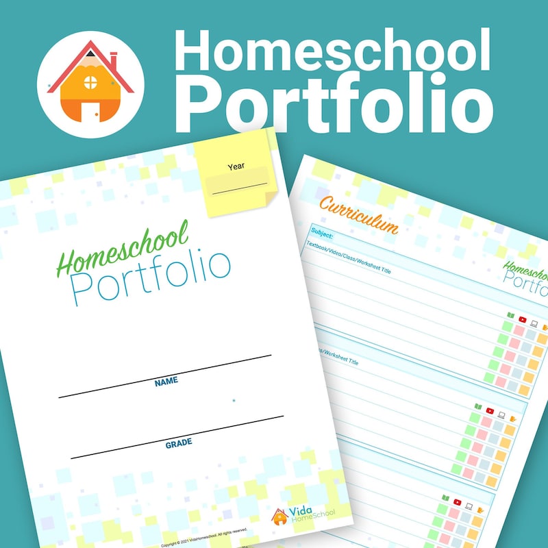 Homeschool Portfolio - Etsy