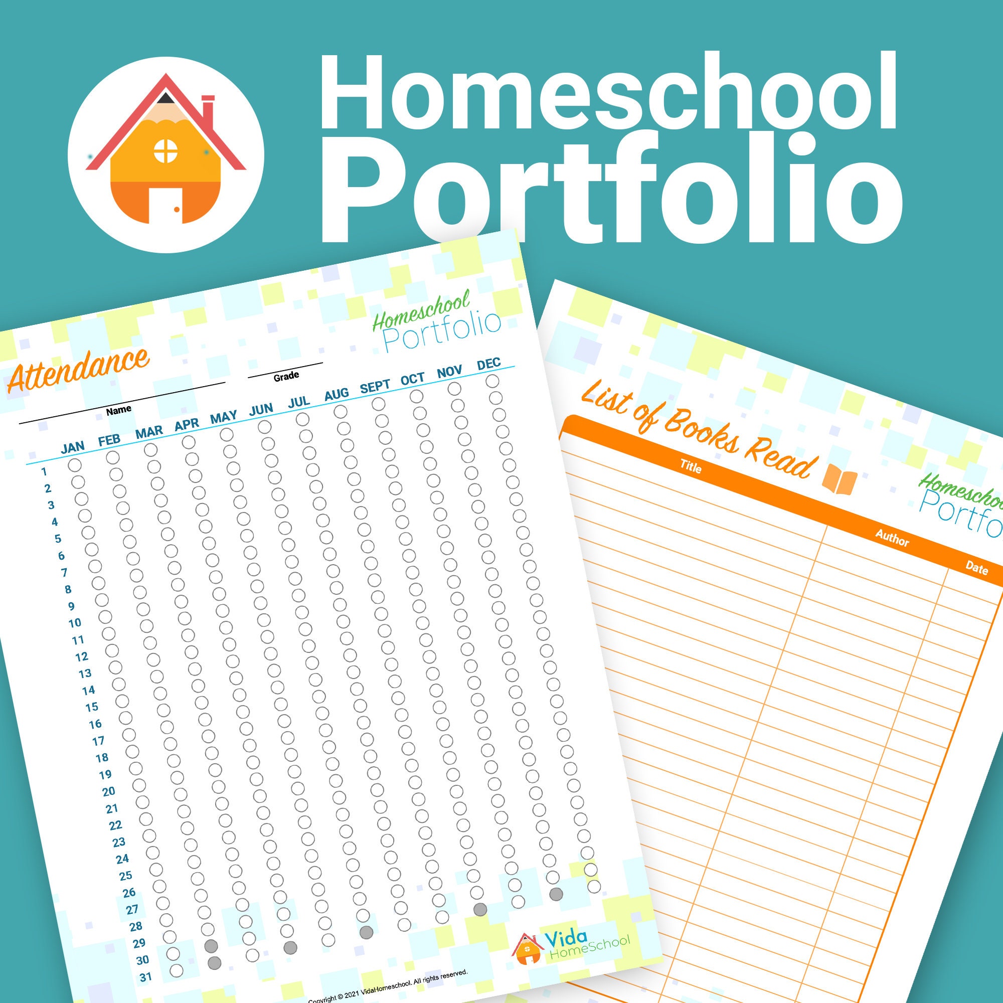 Homeschool Portfolio - Etsy
