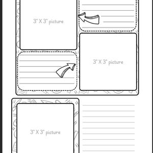 Homeschool Portfolio (black and White) - Etsy