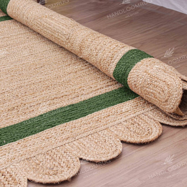 Large Round Rug - Etsy