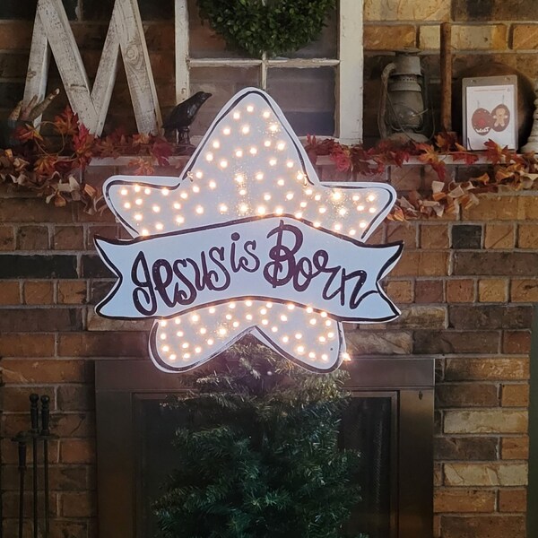 Christmas Tree Star Tree Topper - Etsy