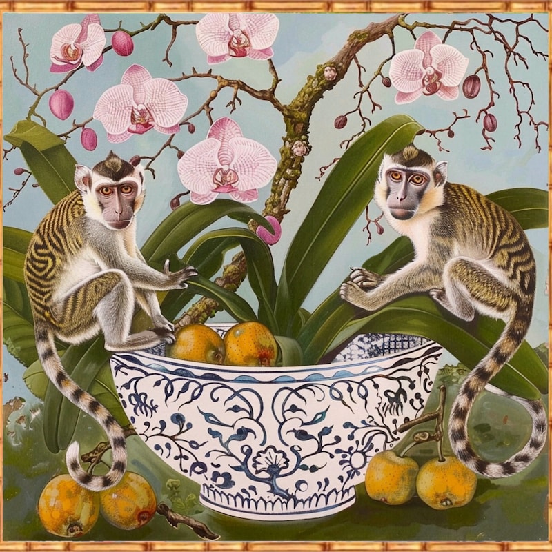 Monkey Orchid - Etsy