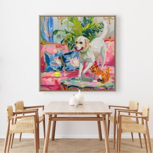 Grandmillennial Art, the Subtle Art of Distraction, Whimsical Animals ...