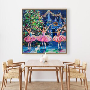Nutcracker Print, Sugar Plum Fairies, Christmas Art - Etsy