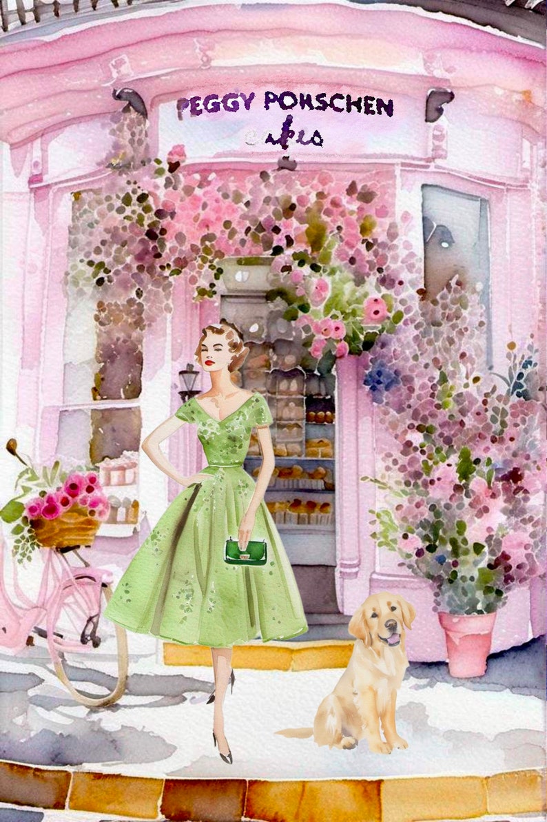 Grandmillennial Art, Peggy Porschen Bakery in London, Whimsical ...