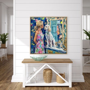 Grandmillennial Art, the Case of a Missing Ball, Whimsical Fine Art - Etsy