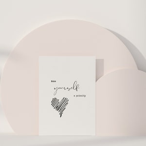 Make Yourself A Priority | Self Care Reminder | Life Quotes | Self-care ...