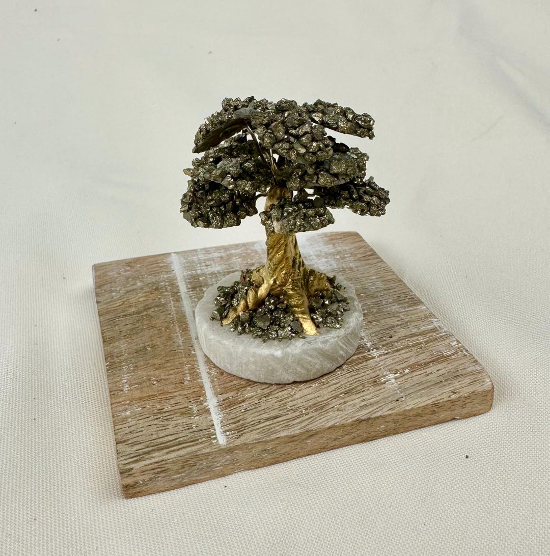 Mini Pyrite Tree - Etsy