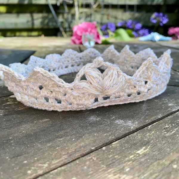 Crochet Tiara - Etsy