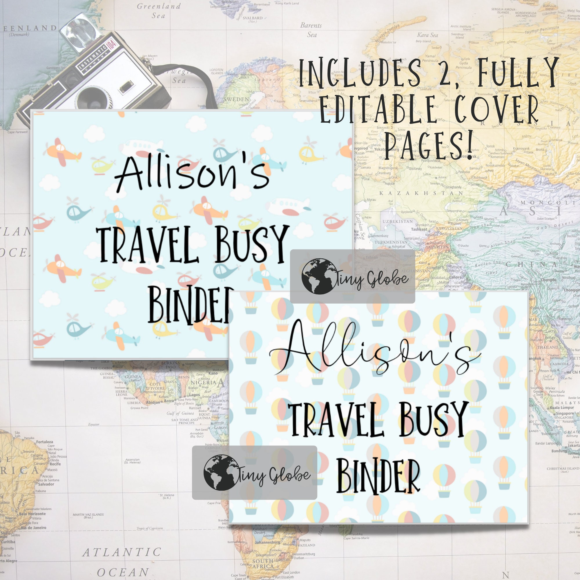 Printable Travel Busy Binder - Etsy