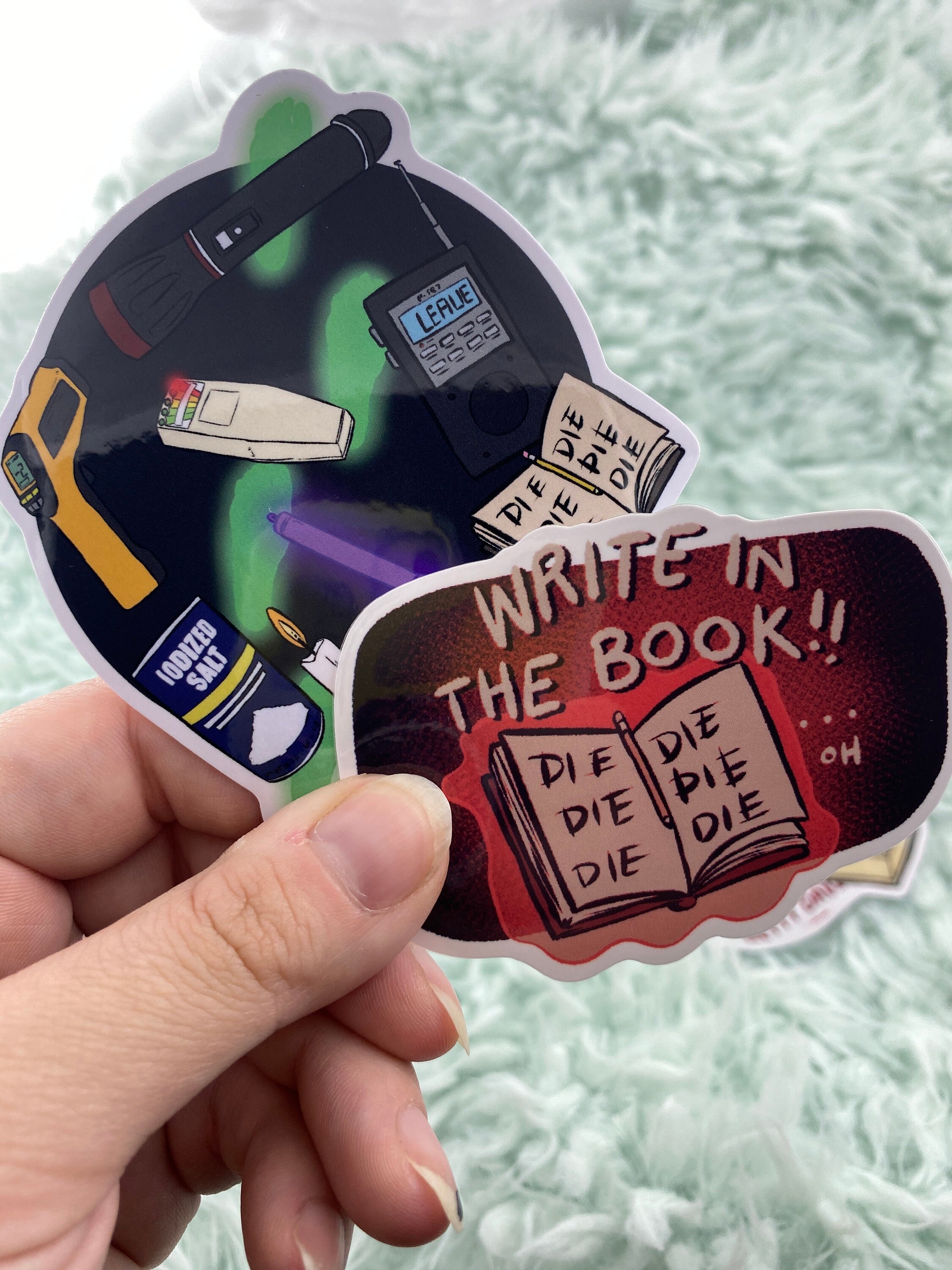 Phasmophobia Ghost Hunting Vinyl Stickers - Etsy