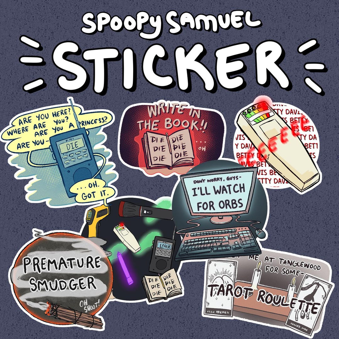 Phasmophobia Ghost Hunting Vinyl Stickers Gaming Game - Etsy