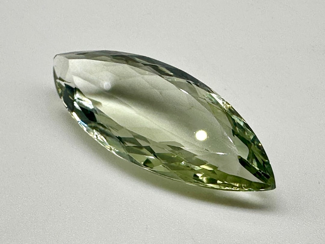 Natural Prasiolite ,parsiolite Cut Stone,smooth Polish Prasiolite ,best ...