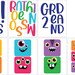 Pre-k is Monsterously Fun Bulletin Board or Door Decoration With SVG - Etsy