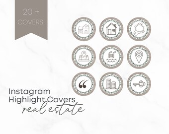 Farmhouse Instagram Highlight Covers - Etsy