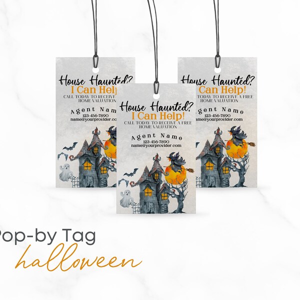 Real Estate Halloween Marketing - Etsy