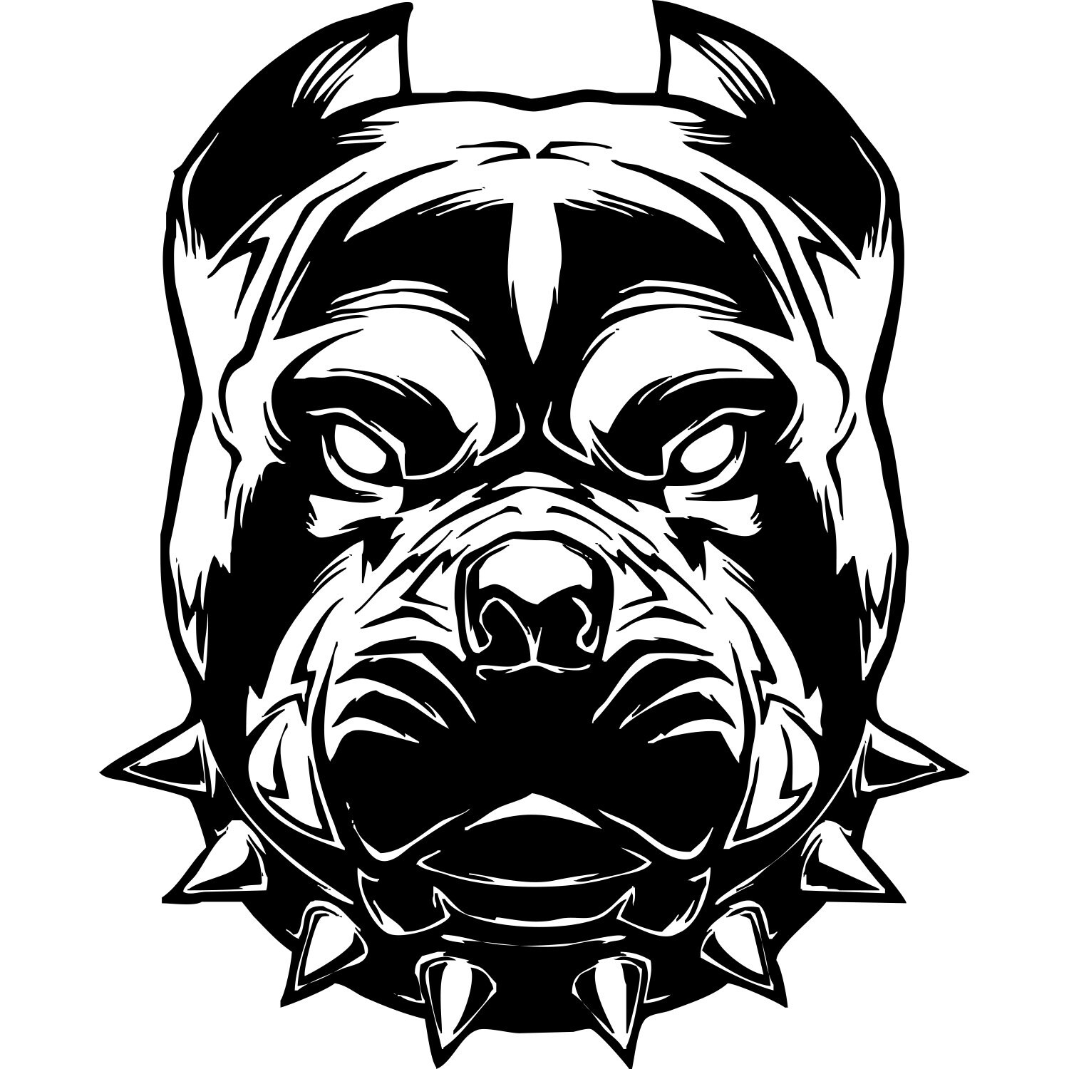 American Pitbull SVG Vector Digital File - Etsy