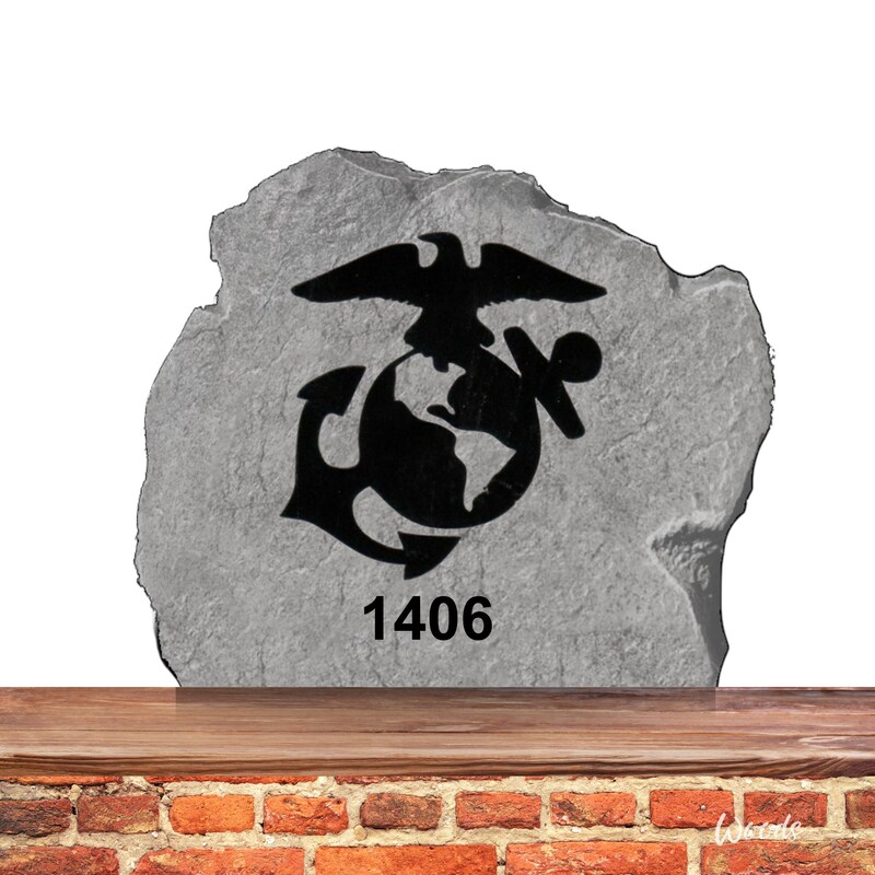 Veteran Painted Rock - Etsy