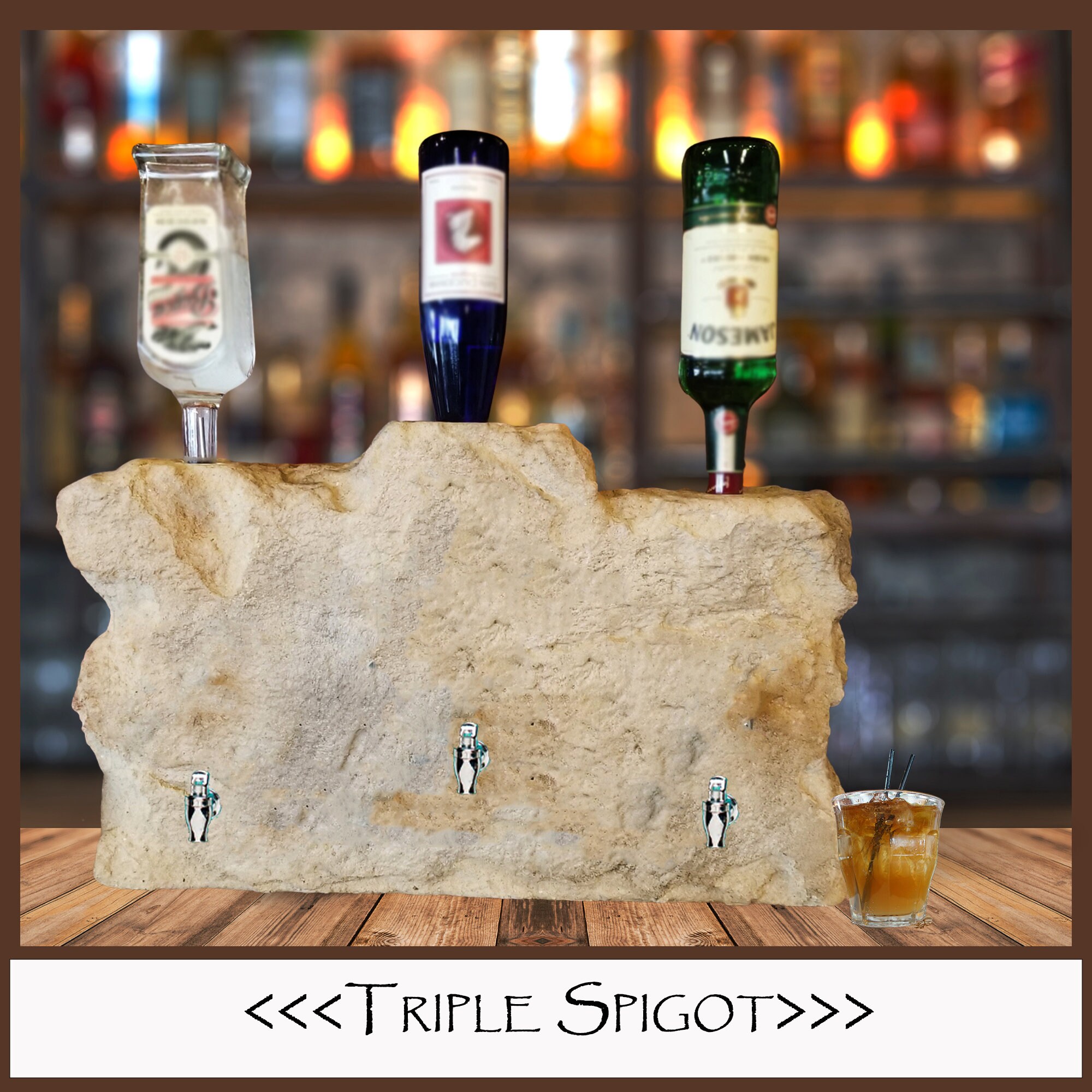 Beverage Dispenser-liquor Dispenser-alcohol Dispenser-custom Design-bar ...