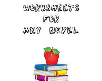Worksheet for Any Novel - Etsy