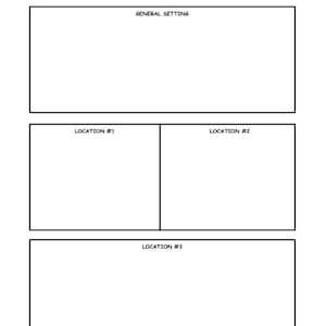 Analyzing Setting in a Novel Worksheet - Etsy