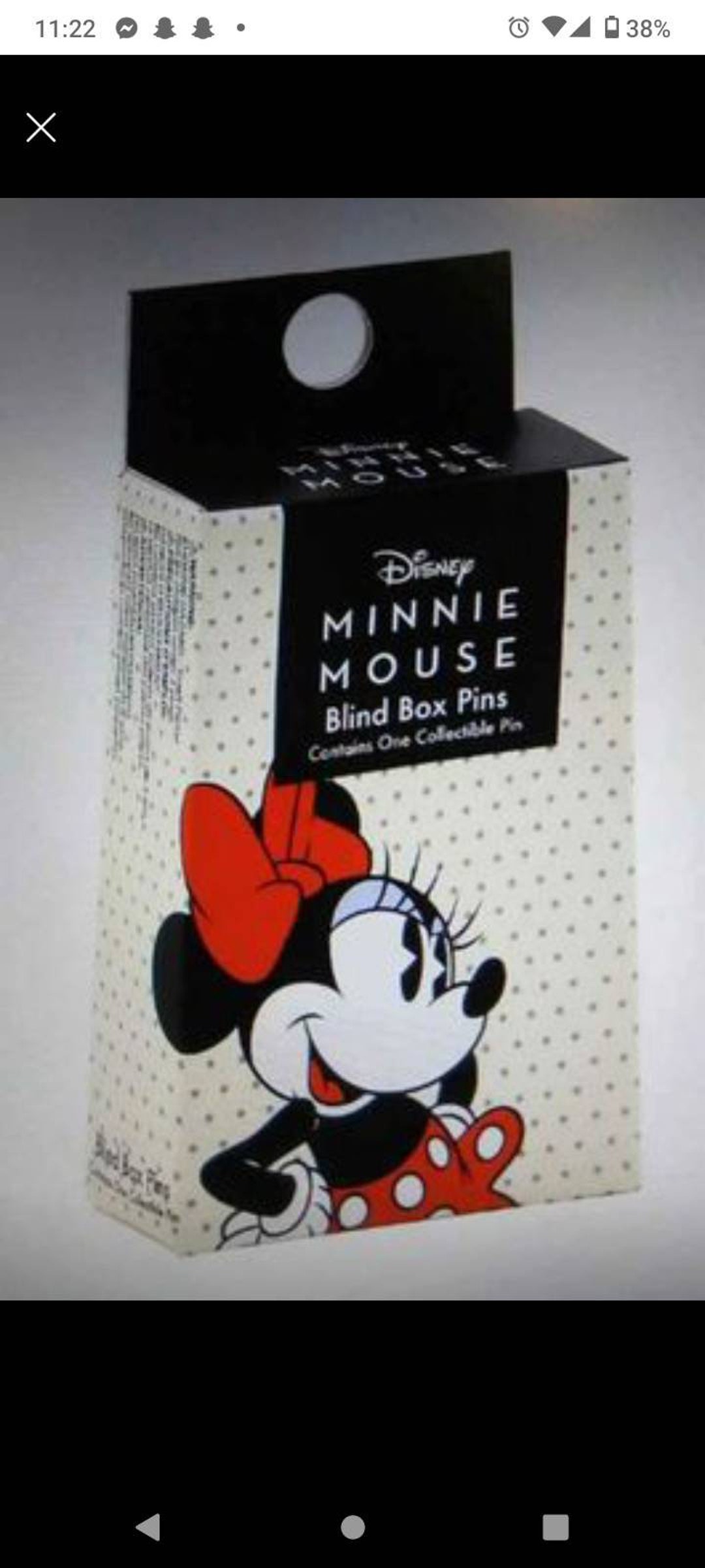 Minnie Mouse Ear Blind Box Pins - Etsy