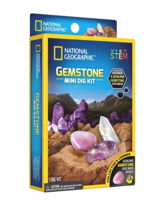 Nat Geo Gemstone Mini Dig Kit STEM - Etsy